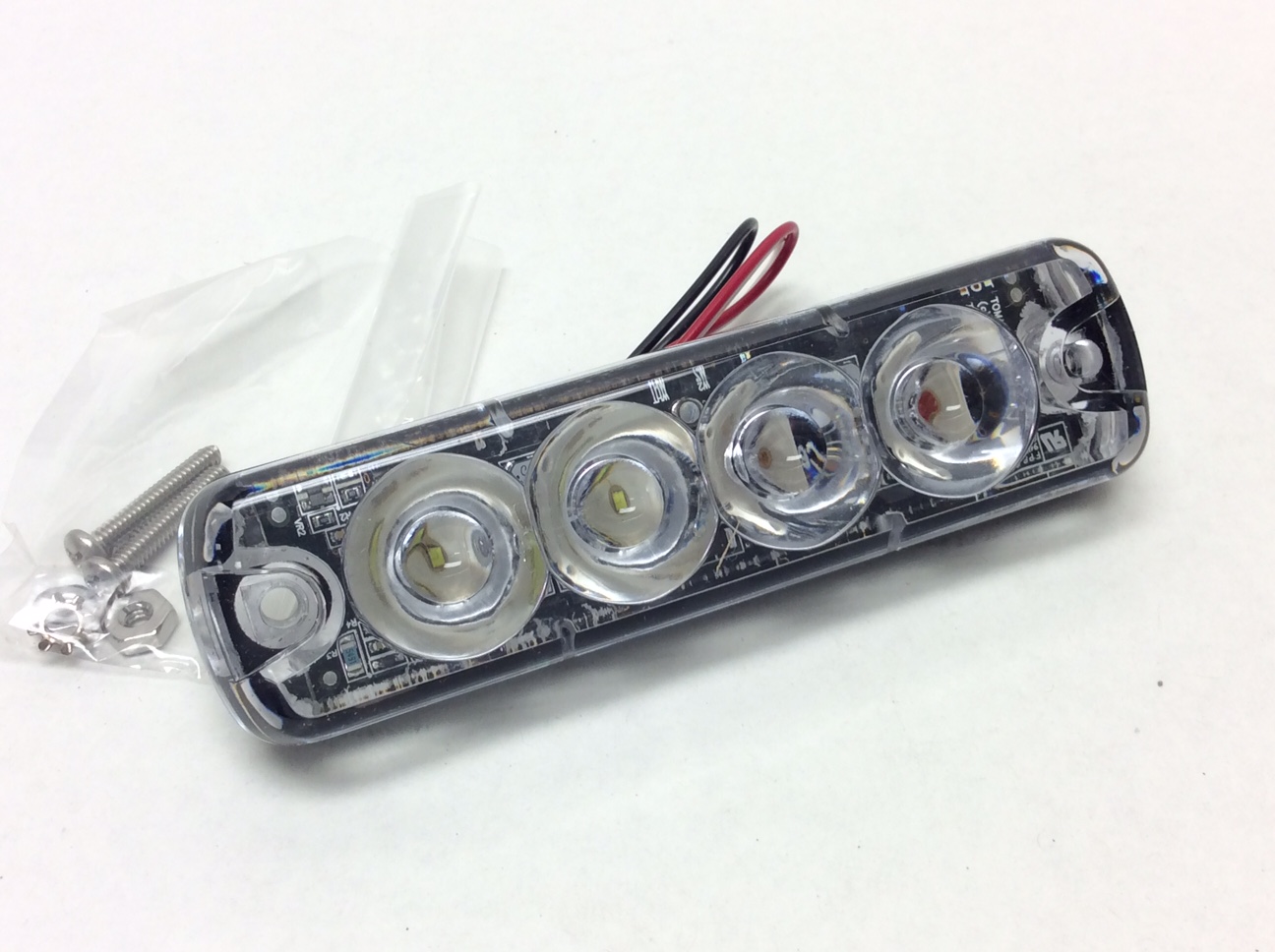 Tomar LED Strobe- Amber/White or All Red/All Blue 4 Diode - Chevron ...