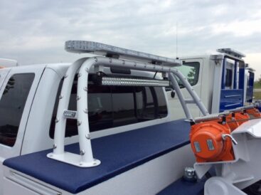 Vulcan 25″ Aluminum Tube Pylon - Chevron Commercial, Inc.